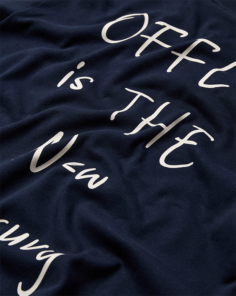 CMMUSE - OVERSIZE T-SHIRT IN BLAU